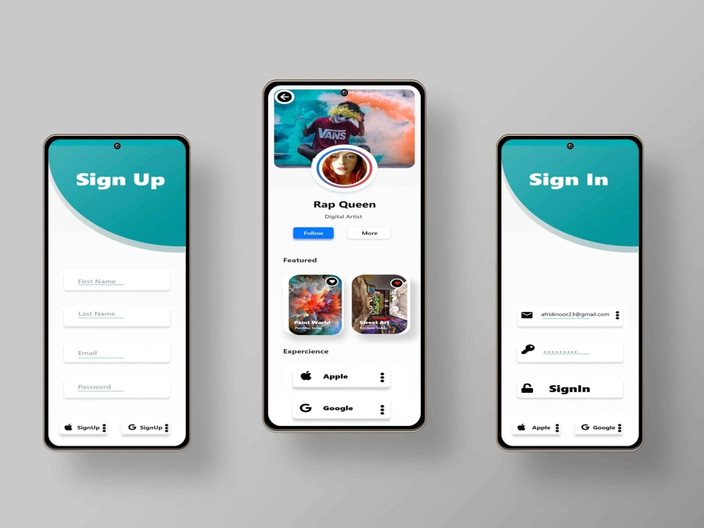 Professional Websites and Mobile Apps UX/UI Designs | Upwork
