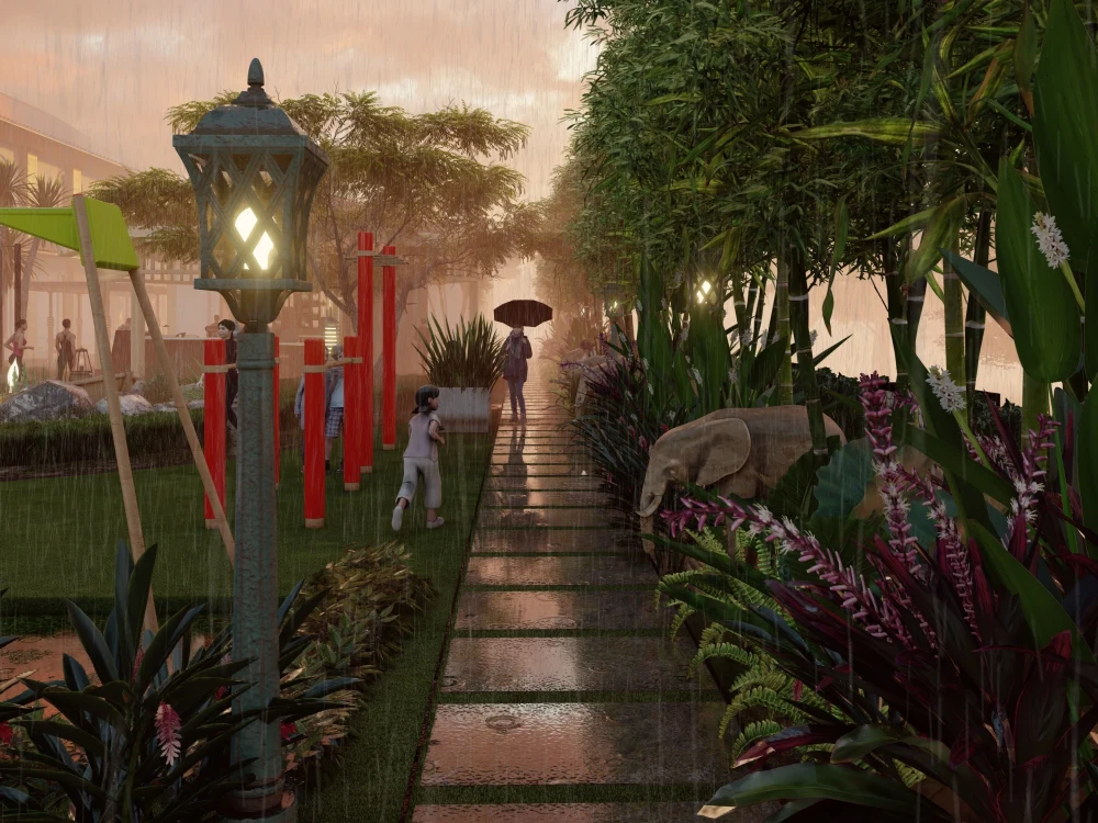 Landscape Design for Resort, Club, Recreation, Public, Urban Spaces ...