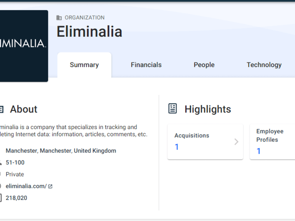 A CrunchBase Personal And Business Profile/ Page Setup | Upwork