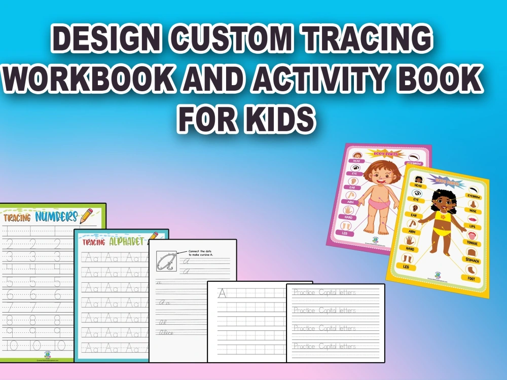 Creative worksheets for kids | Upwork