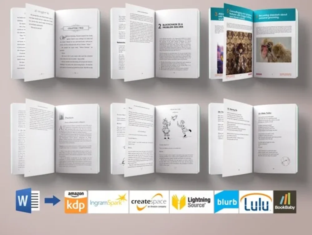 Craft beautifully aesthetic book layouts | Upwork