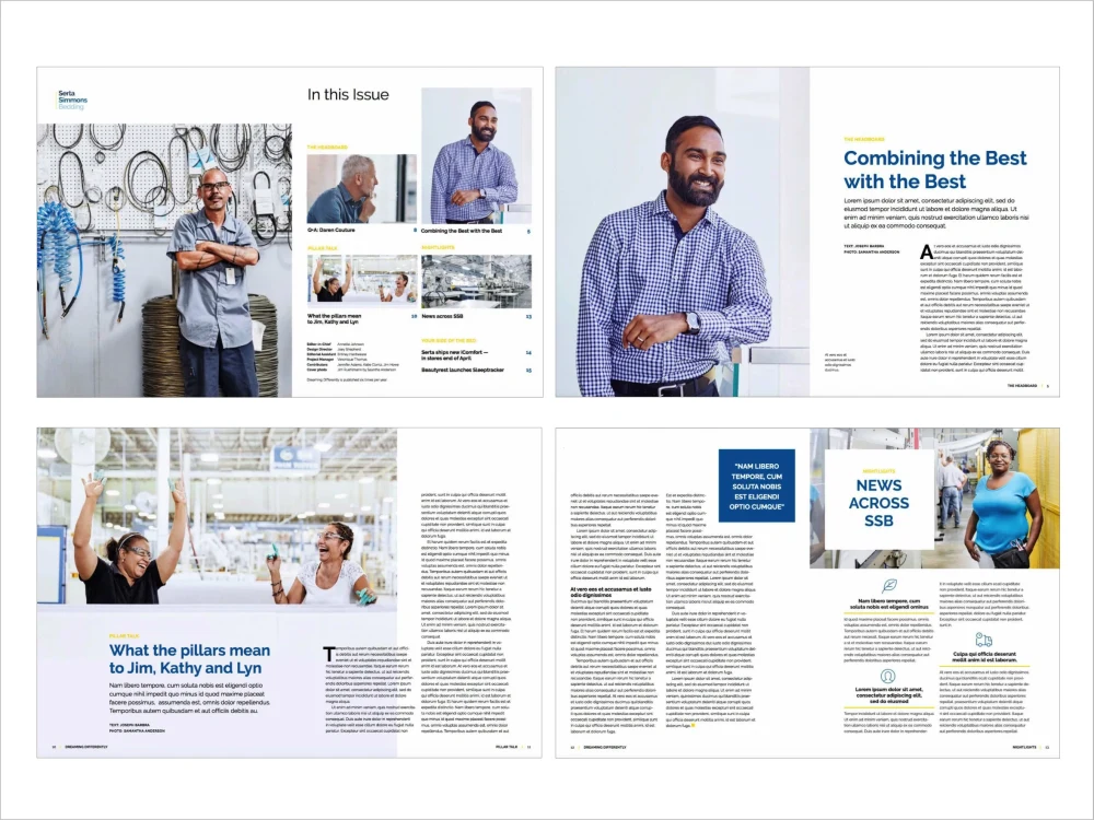 A stunning magazine design | Upwork