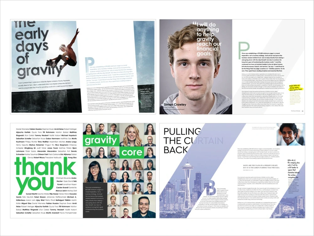 A stunning magazine design | Upwork