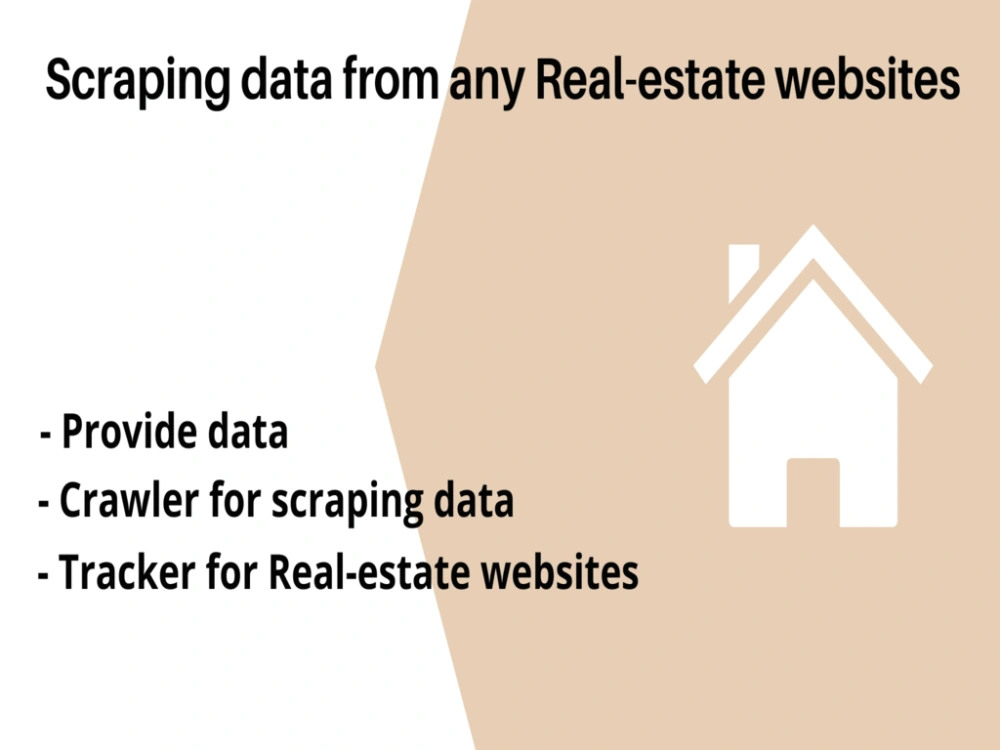 Property data from any real estate websites | Upwork