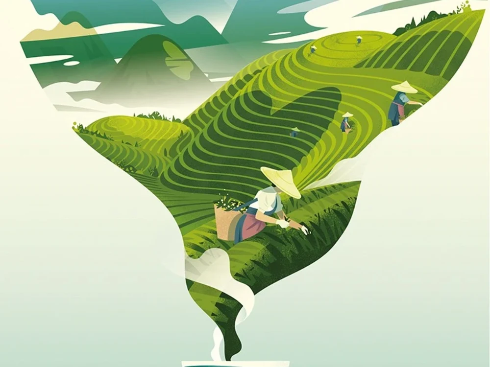 An amazing landscape design in illustrator | Upwork