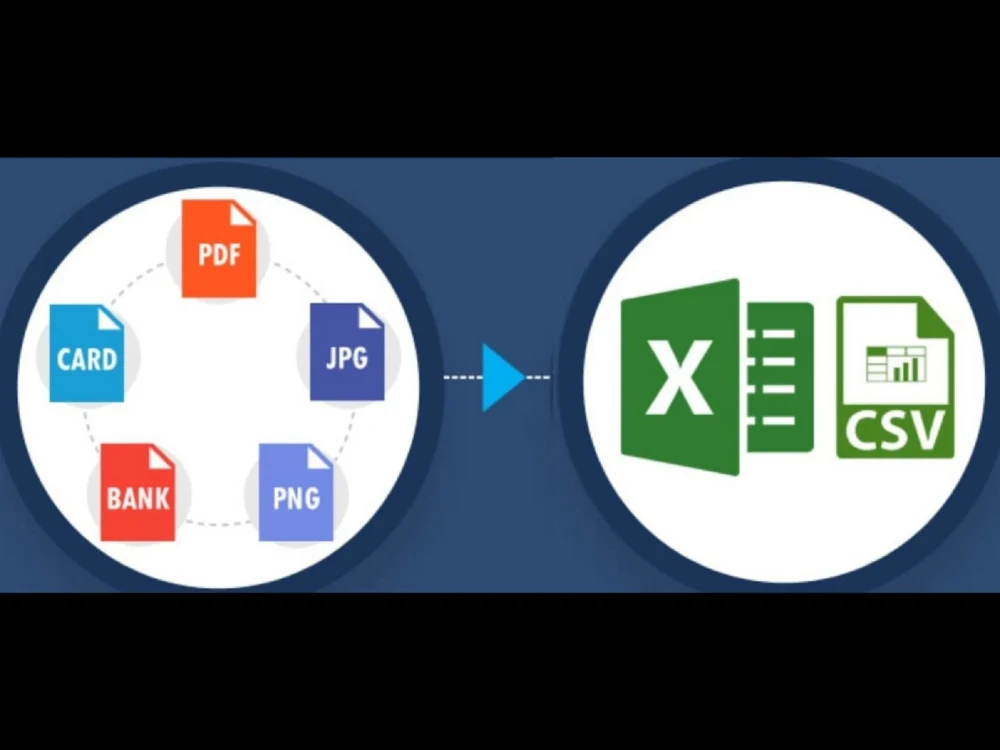 Bank Statement PDF to Excel | Upwork