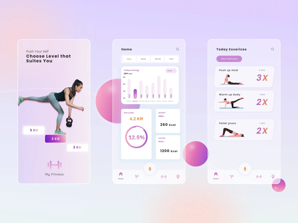 Creative mobile application design with the best UI/UX | Upwork