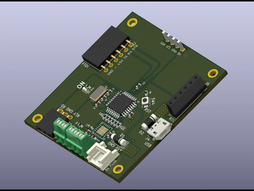 A professionally designed schematics and PCB in KiCad/Eagle CAD/Altium ...