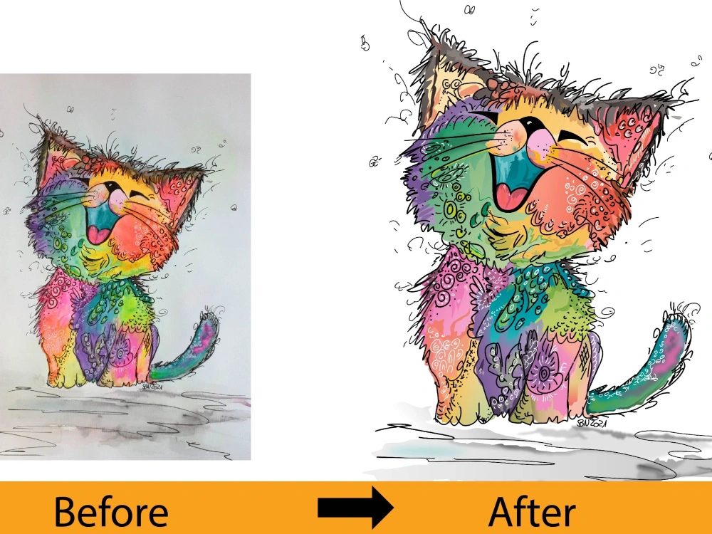 Your low-resolution Image to High Resolution Vector | Upwork