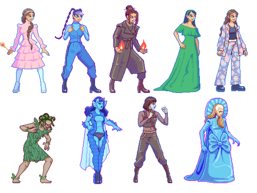 Colorful retro pixel art & sprite animations | Upwork