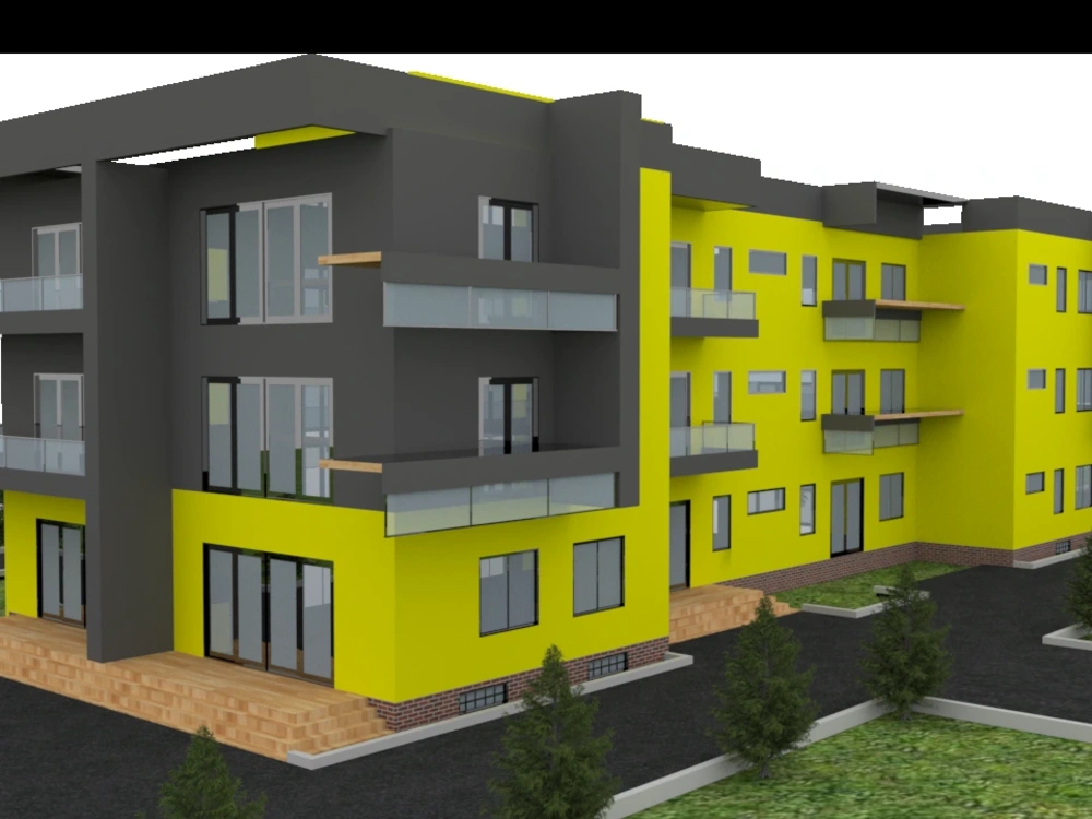 A realistic Exterior model with textures | Upwork