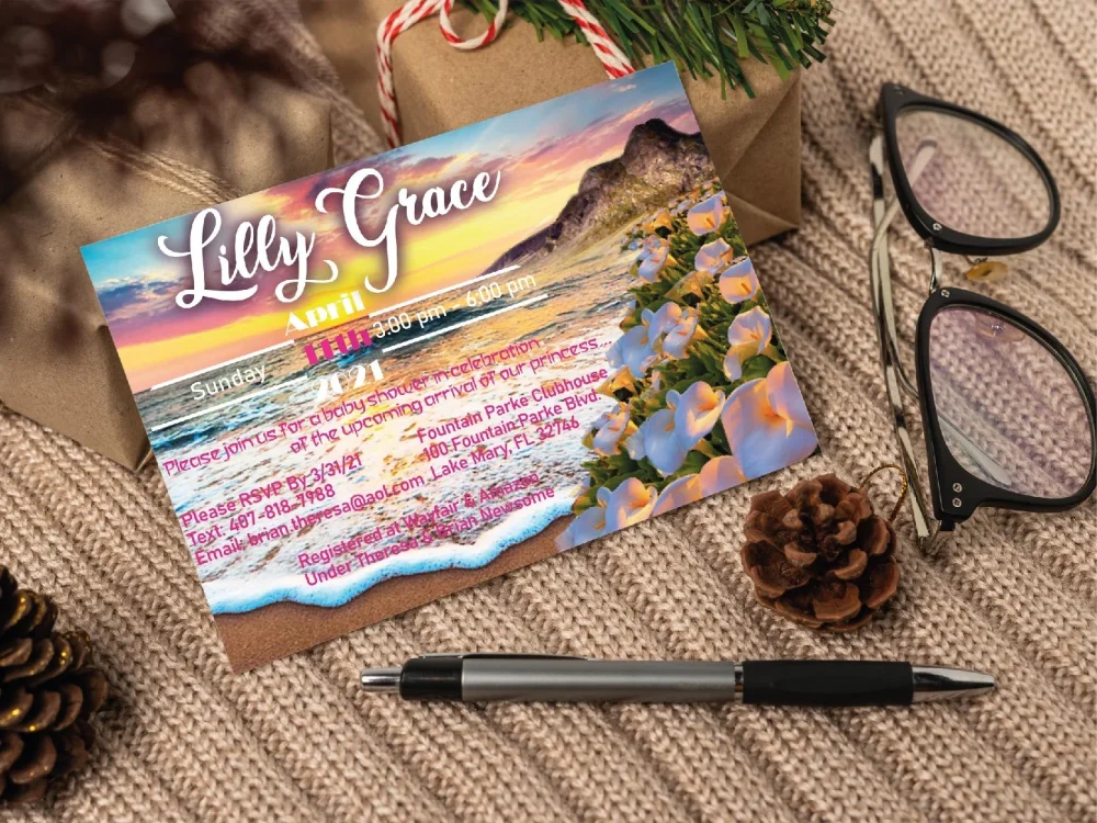 An eye-catching invitation card design for your event | Upwork