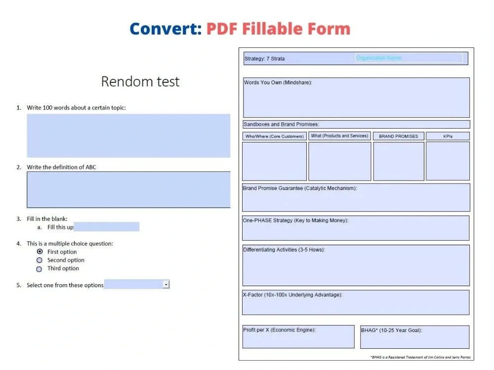 Fast & Accurate Fillable PDF Form, PDF Conversion, Copy-paste | Upwork
