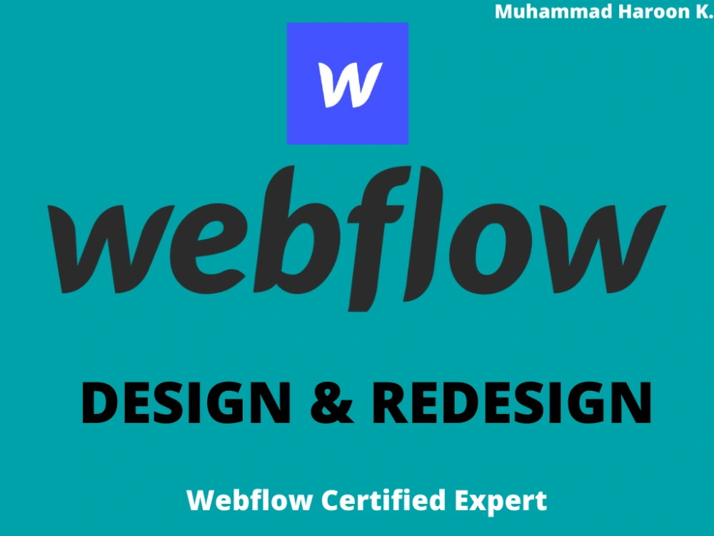 A professional webflow website design or redesign webflow website | Upwork