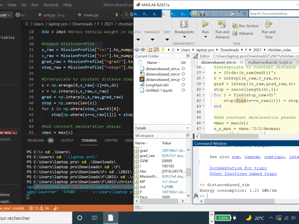 A good converter from MatLab to Python and reverse | Upwork