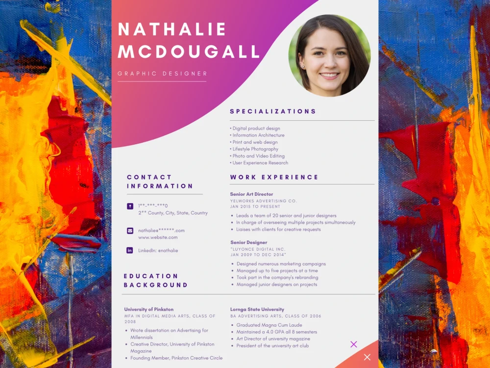 An Exceptional Resume designed to make you Stand Out! | Upwork