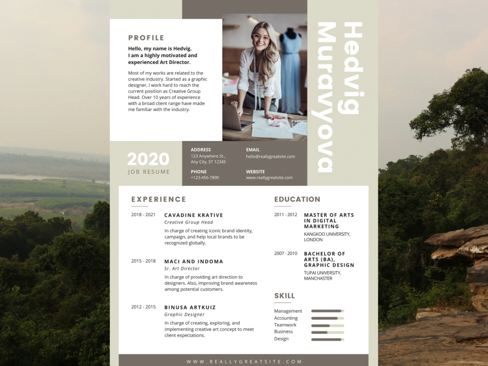 An Exceptional Resume designed to make you Stand Out! | Upwork