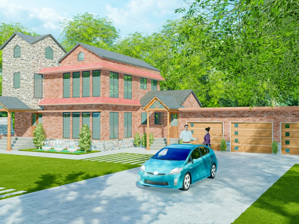 3D rendering high quality architecture | Upwork