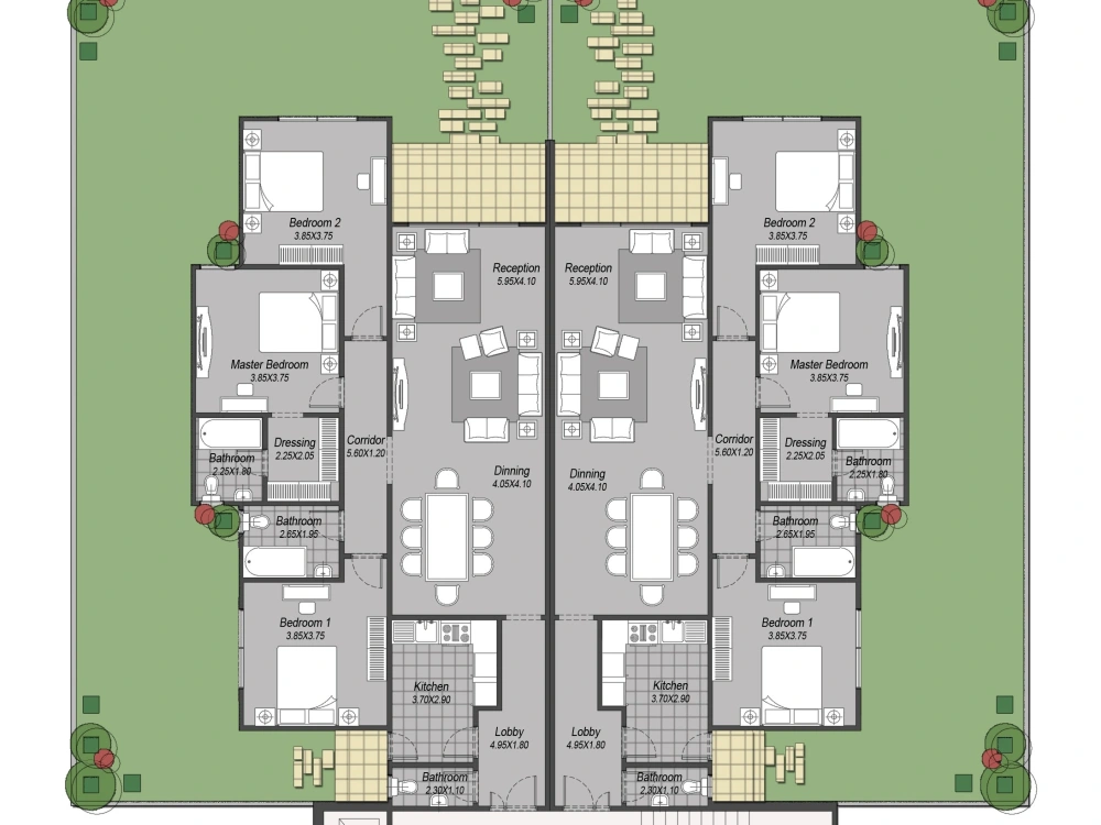 A 2D Floor plan render used for Marketing | Upwork