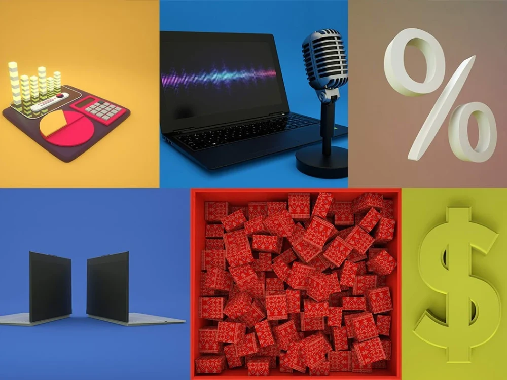 3D icons or object assets. | Upwork