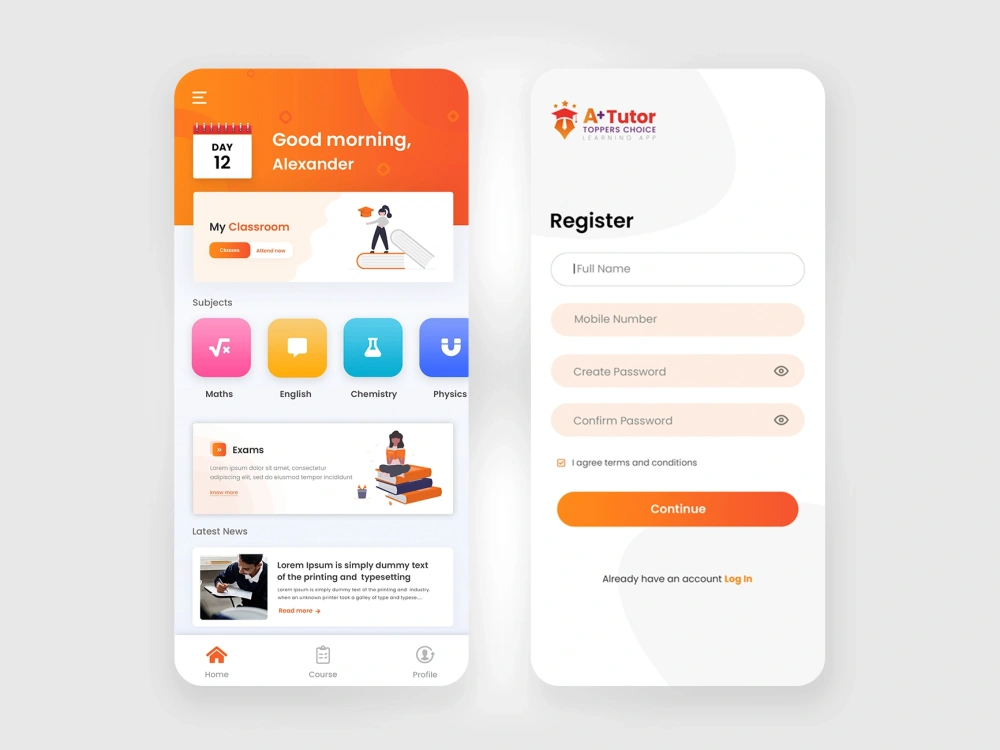 A creative and fantastic Mobile App Design | Upwork