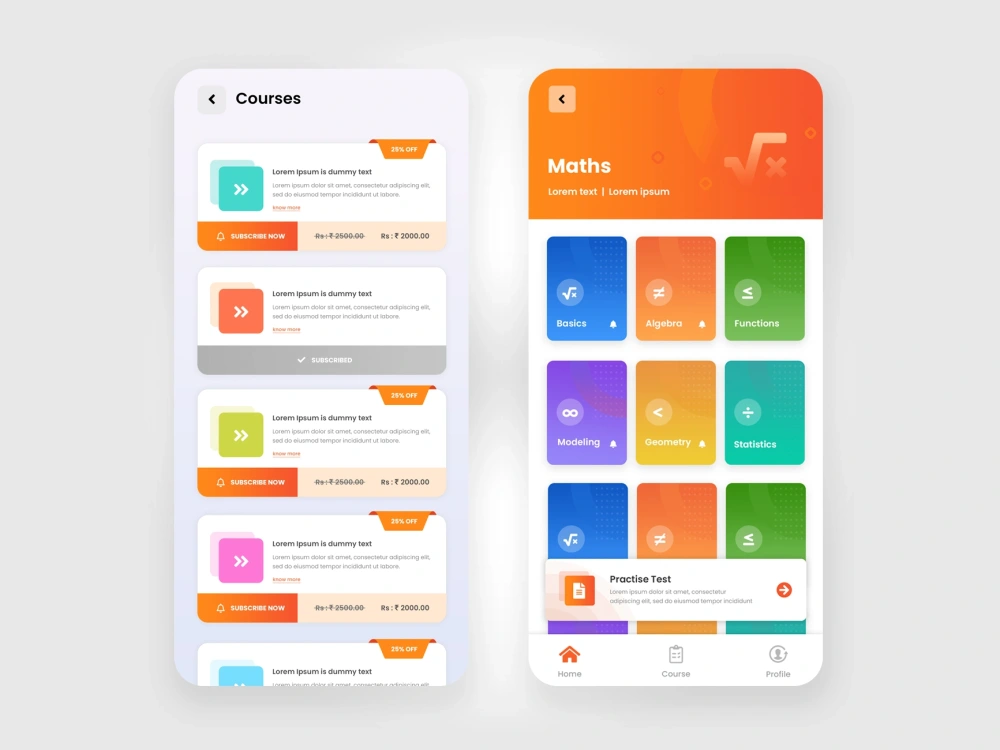 A creative and fantastic Mobile App Design | Upwork
