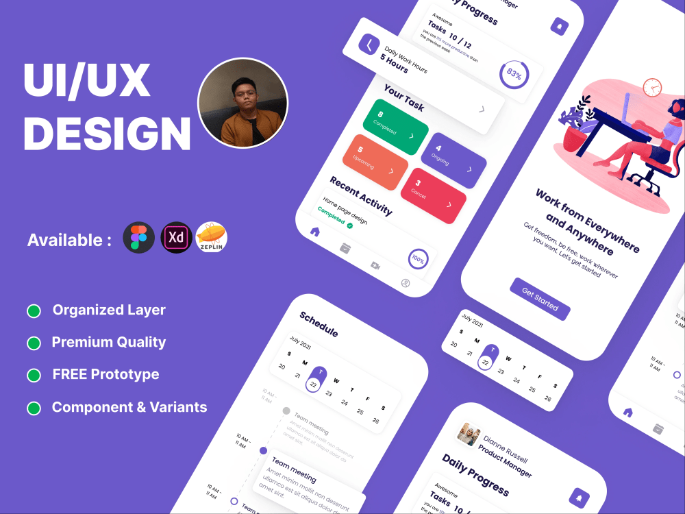 Design UI UX for your stunning project | Upwork