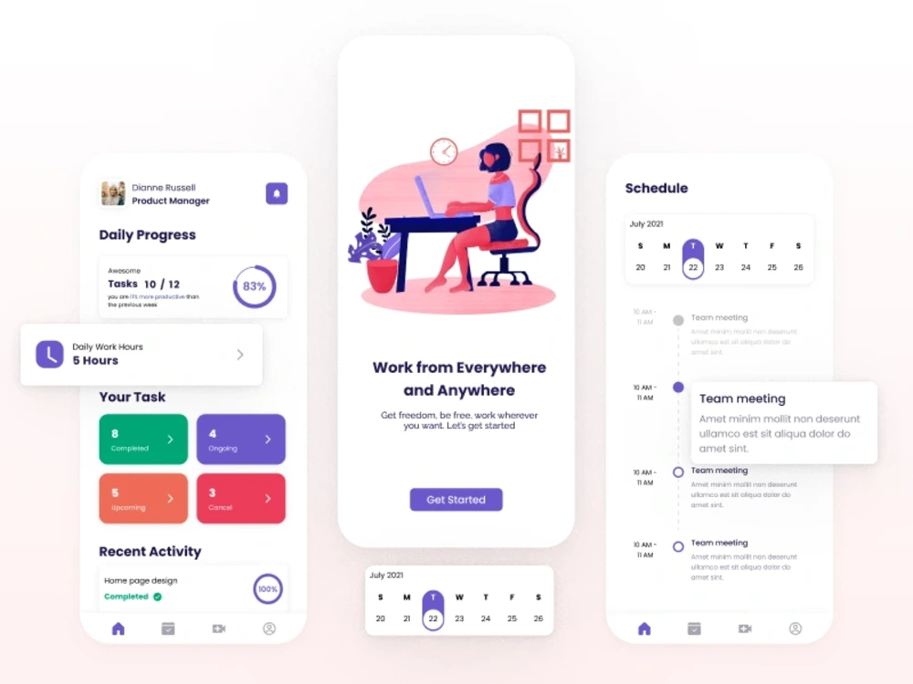 Design UI UX for your stunning project | Upwork