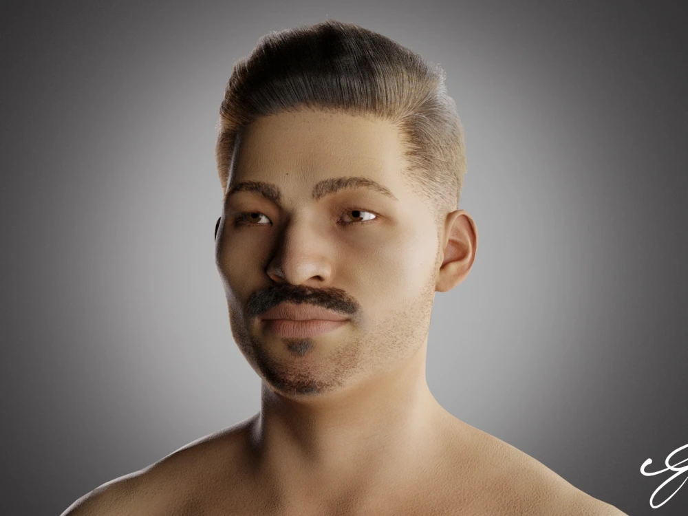 Realistic 3D Character Modeling, Texturing & Rigging | Upwork Realistic 3D Character Modeling, Texturing & Rigging | Upwork