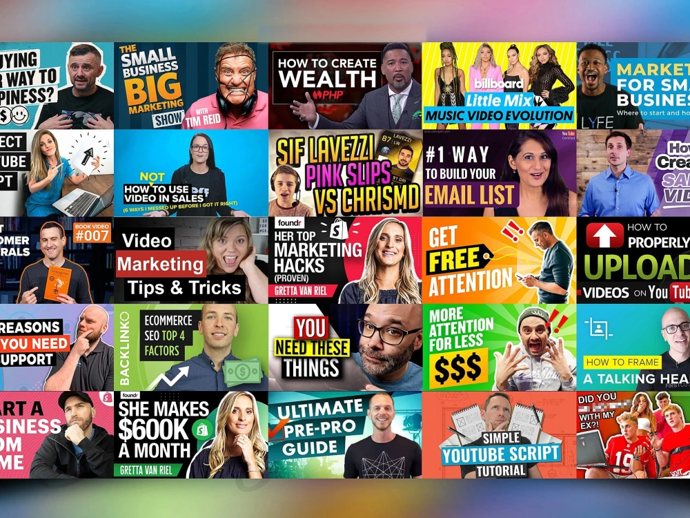 A unique and beautiful youtube thumbnail design | Upwork