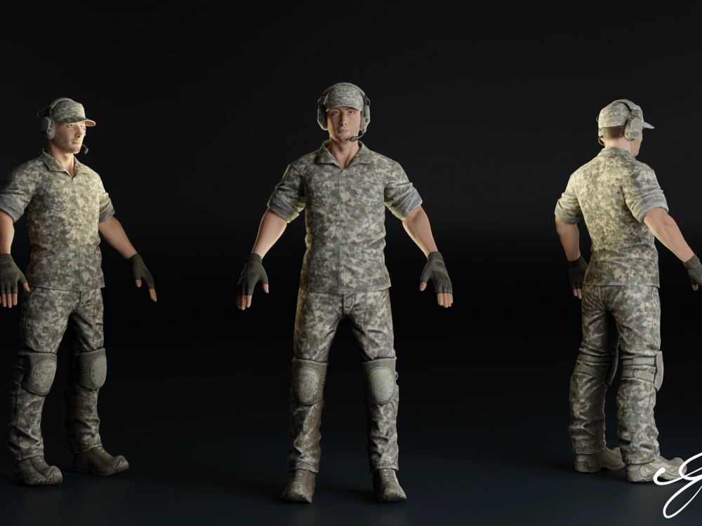Realistic 3D Character Modeling, Texturing & Rigging | Upwork Realistic 3D Character Modeling, Texturing & Rigging | Upwork