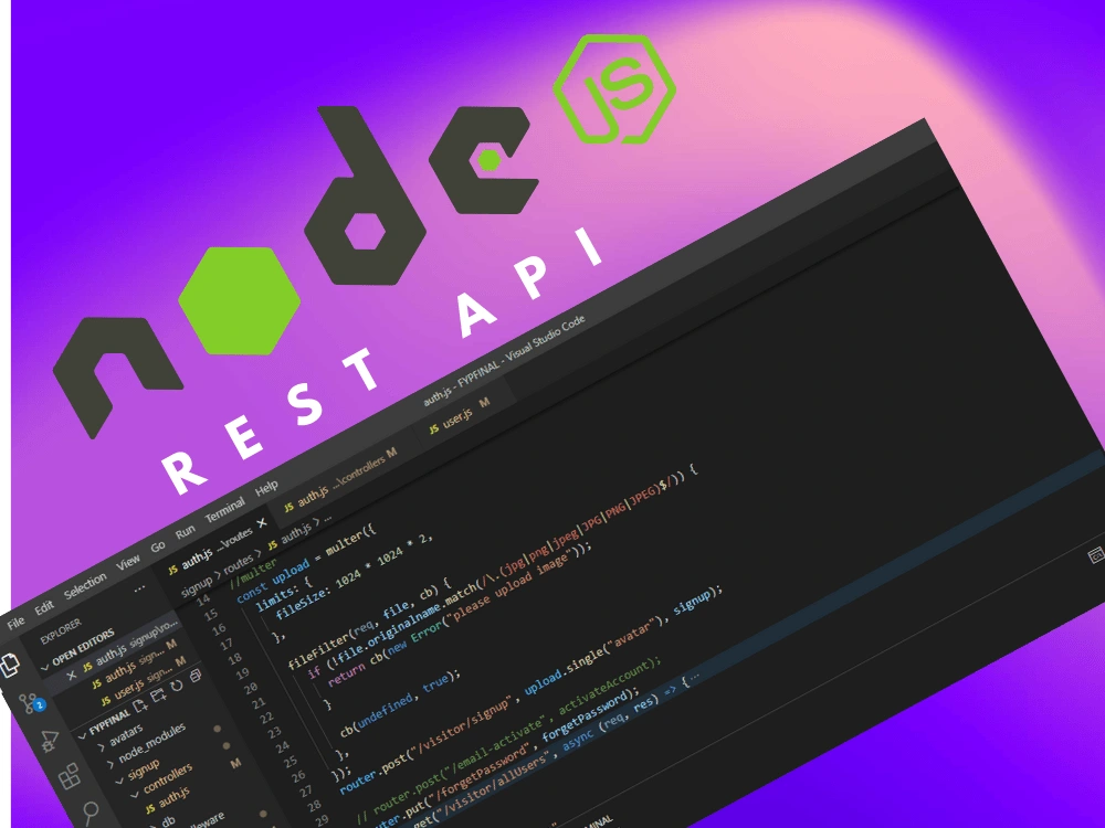 Node.js Backend REST API | Upwork Node.js Backend REST API | Upwork