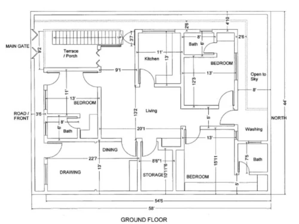 2d drawing in autocad file | Upwork