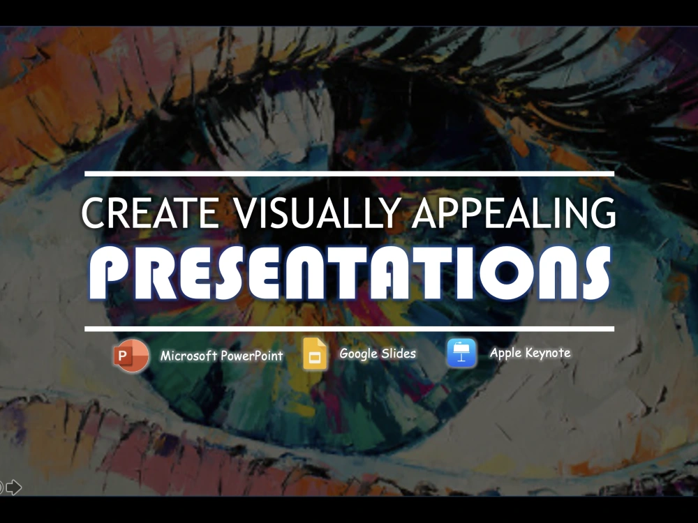 A fantastic visually appealing presentation with a collaborative ...