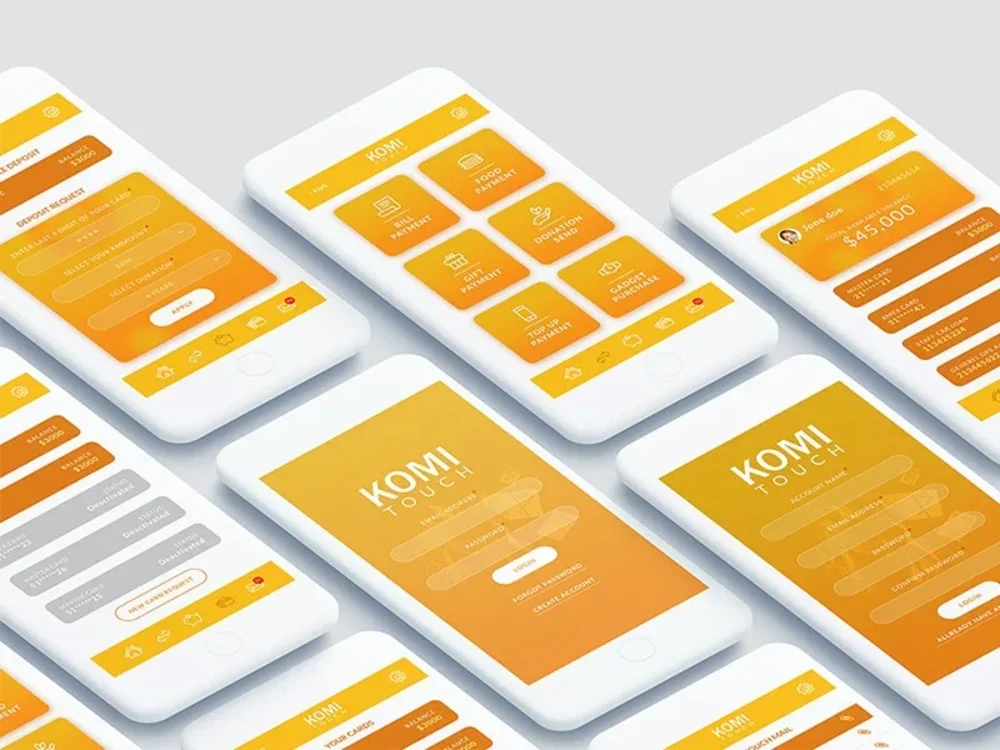 A website and mobile app design with Figma | Upwork