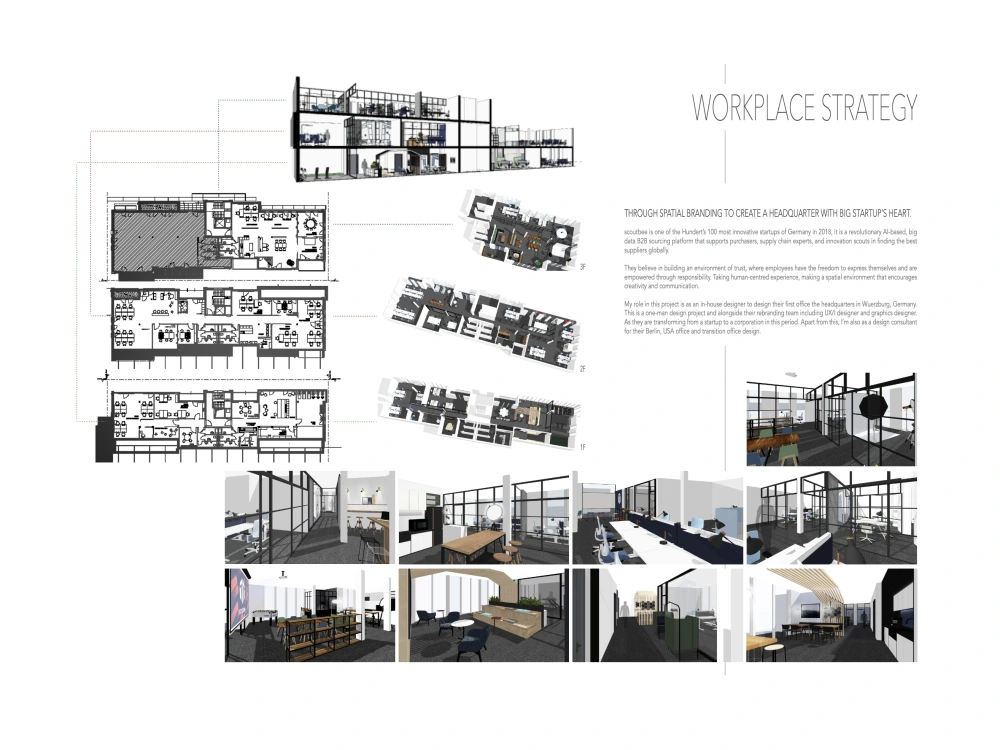 Conceptual spatial design package | Upwork