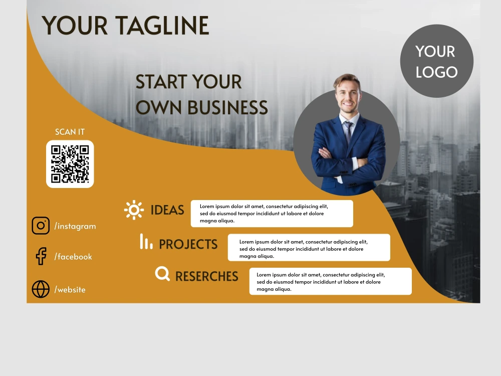 A Beautiful Business Poster | Upwork
