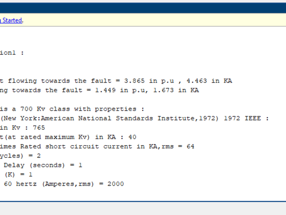 A MATLAB script calculating fault current ANYWHERE in a Power system ...