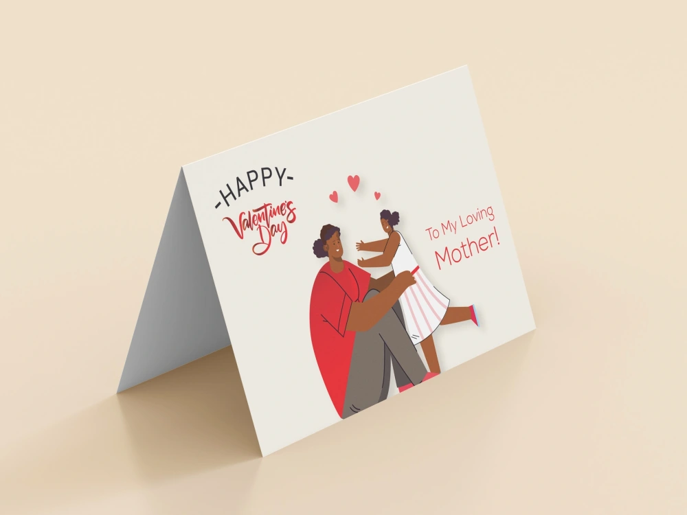 An attractive and beautiful greeting card ready to print. | Upwork