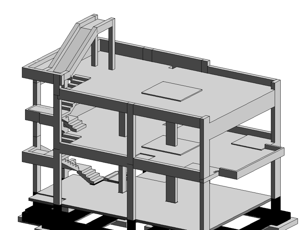 Structural BIM Model with your Project LOD Requirements ( 300, 350 ...