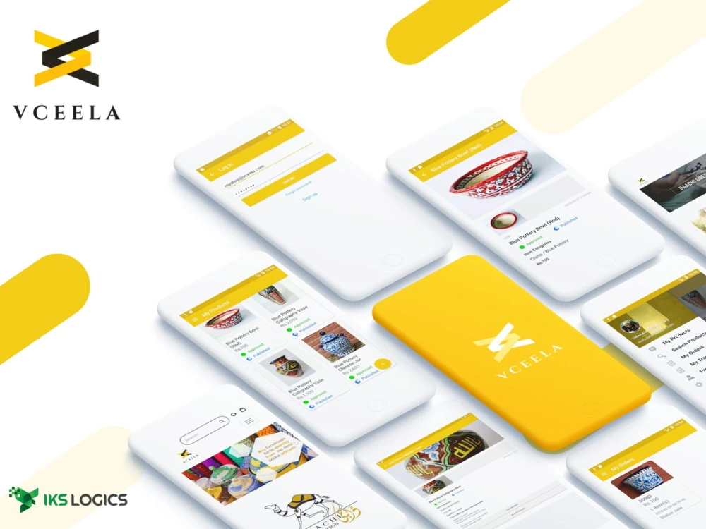 Easy to use and modern mobile app design| wireframe | Upwork