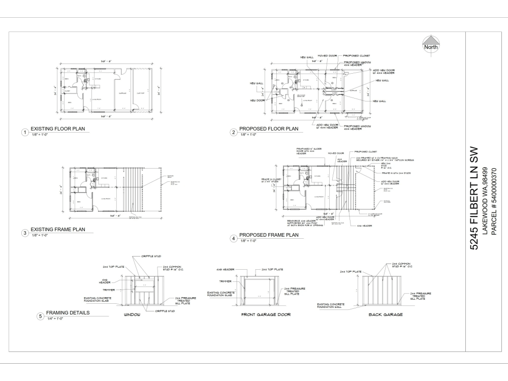 A quick detailed drawn floor plan, framing plan, mep for your city ...