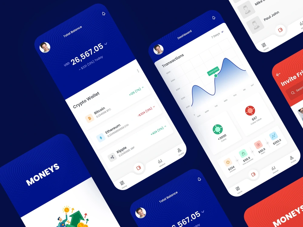 Professional Quality Mobile App UI Design for Android/iOS | Upwork