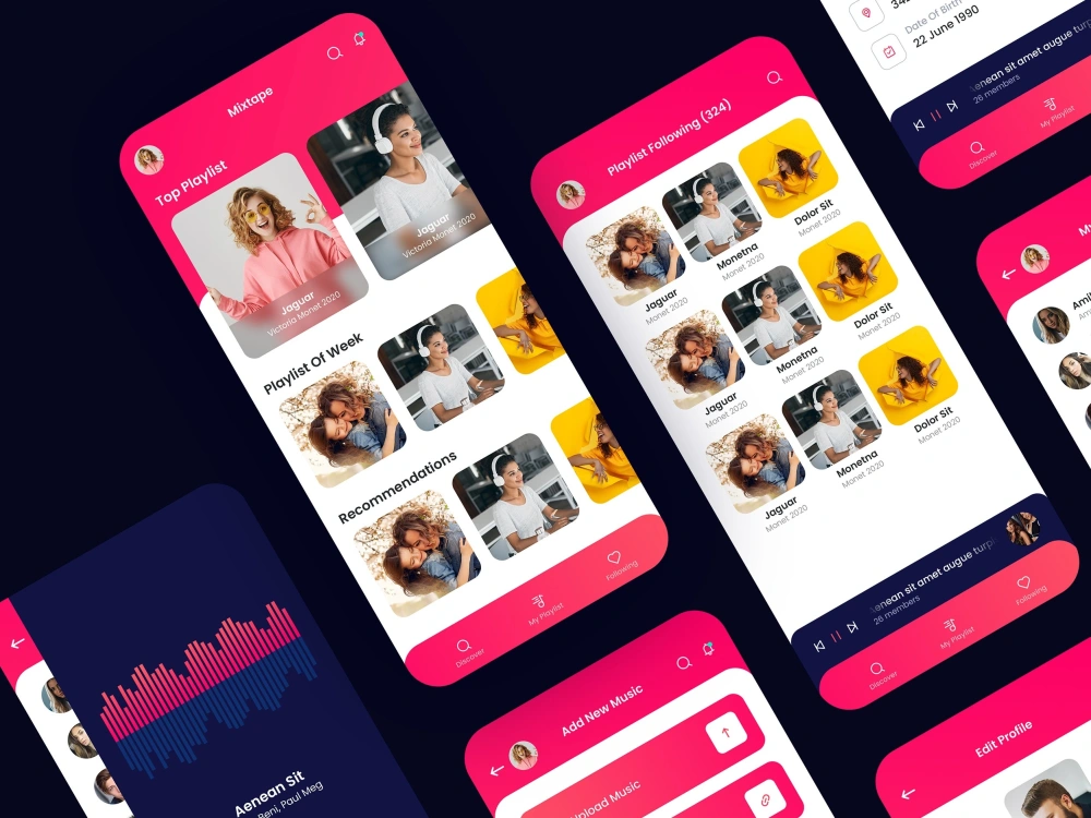 Professional Quality Mobile App UI Design for Android/iOS | Upwork