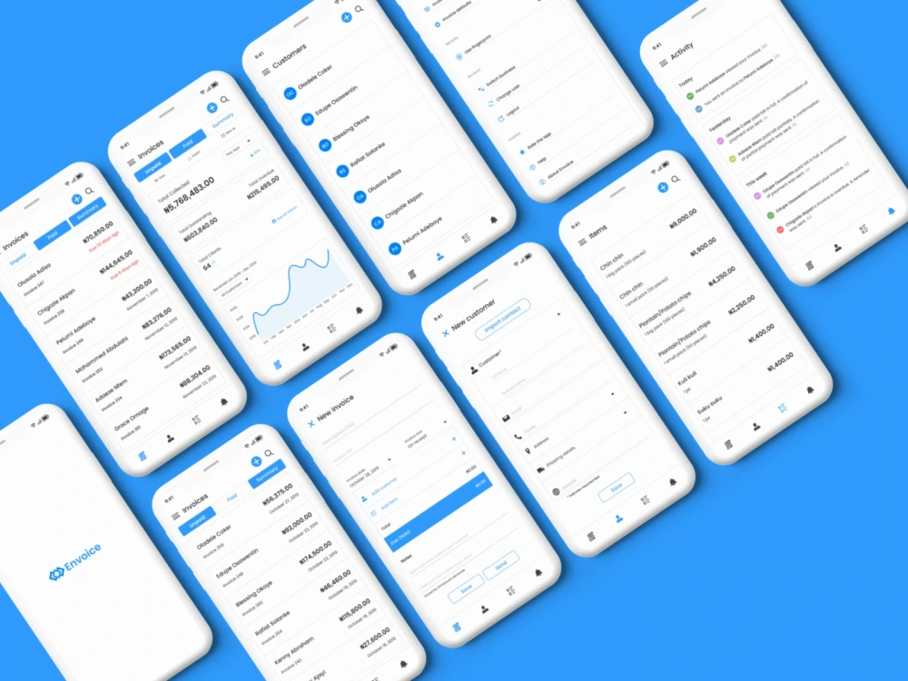 A professional and beautiful UI/UX design of your mobile app | Upwork