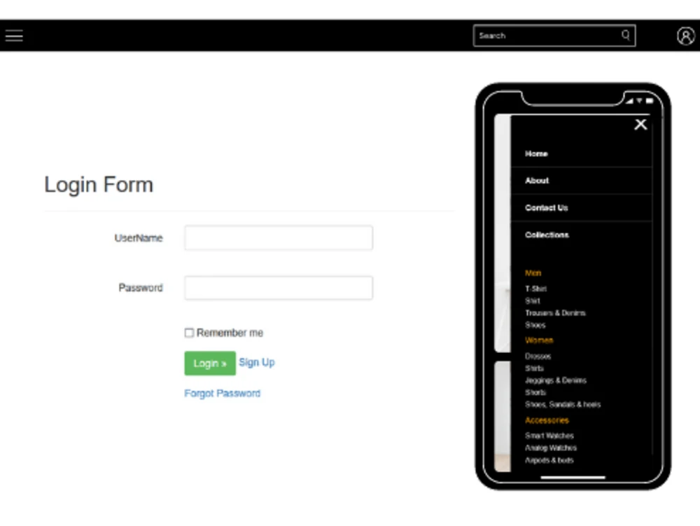 A custom responsive website | Upwork
