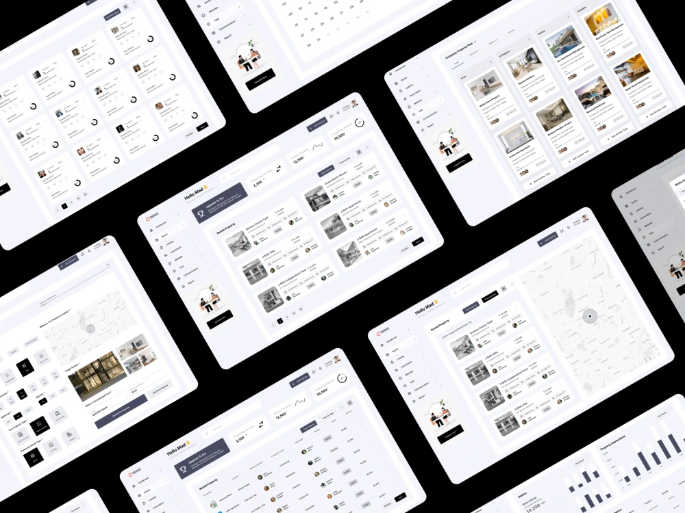 Web admin dashboard design (UI/UX) | Upwork