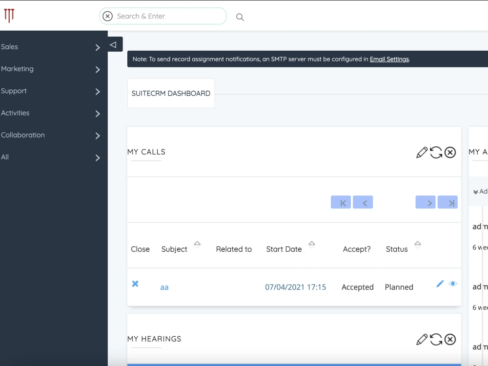 SuiteCRM Installation and Server Setup | Upwork