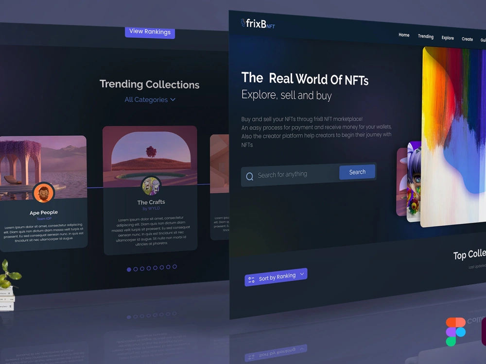 A Unique Landing Page, Website UI/UX or Dashboard Design | Upwork