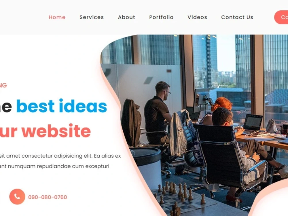 A Website with fantastic modern design | Upwork